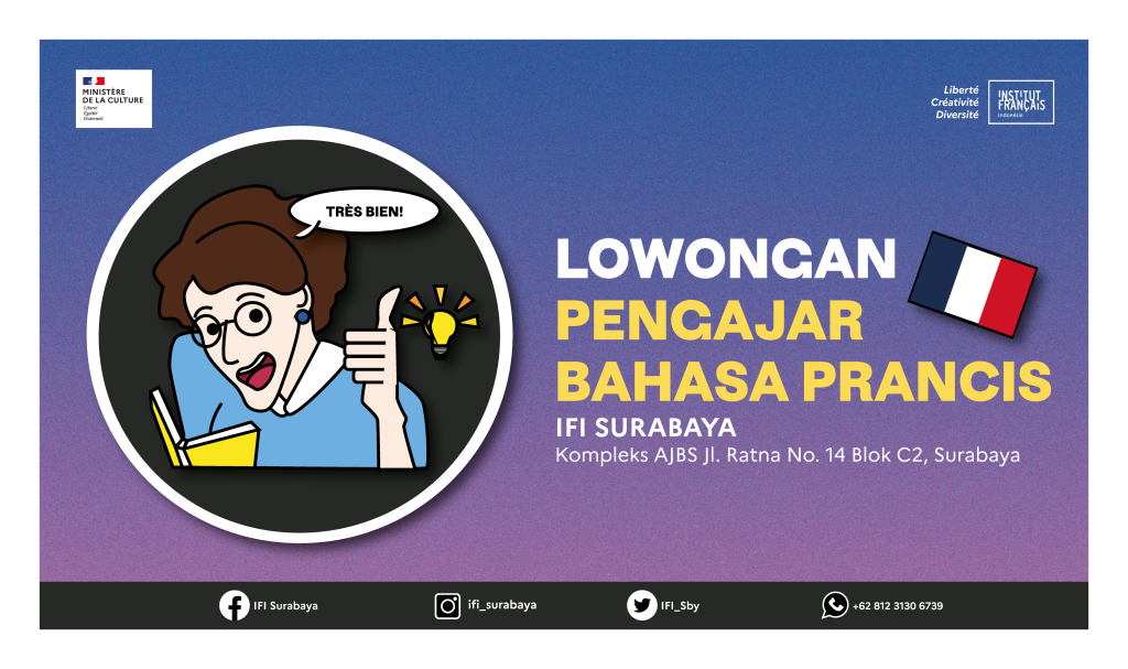 Annonce d'emploi : Professeur vacataire IFI Surabaya - Institut ...